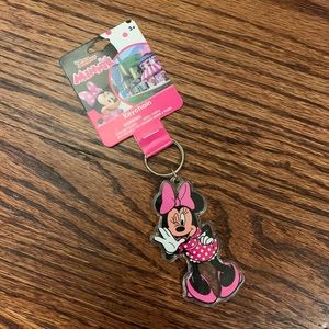 Disney | Accessories | Nwt Minnie Mouse Keychain | Poshmark